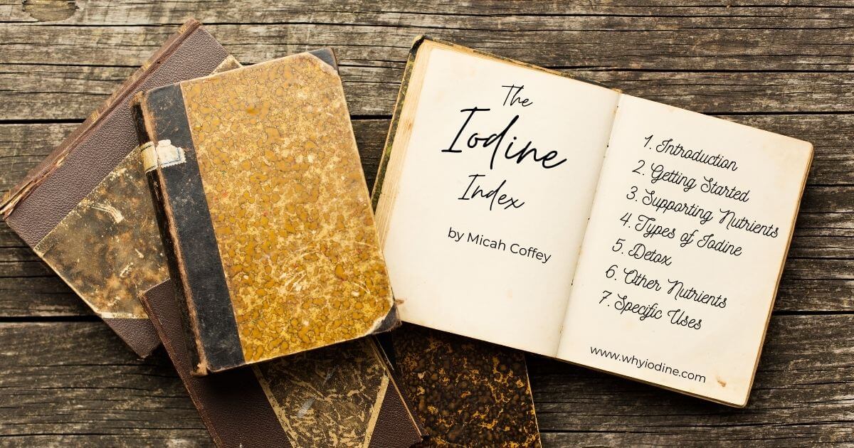 Which iodine do I use? - Why Iodine can change the world